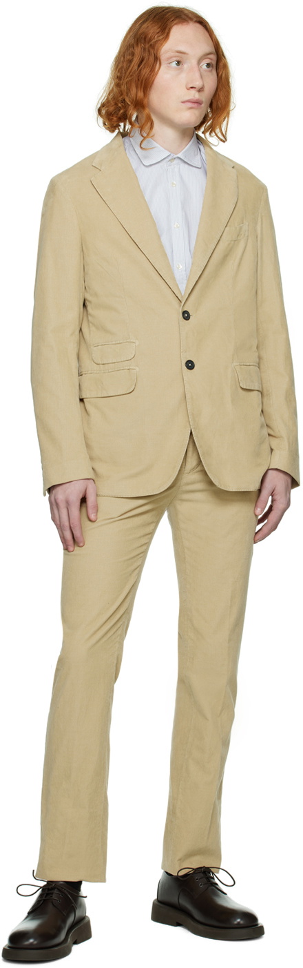 Massimo Alba Beige Sloop Suit Massimo Alba
