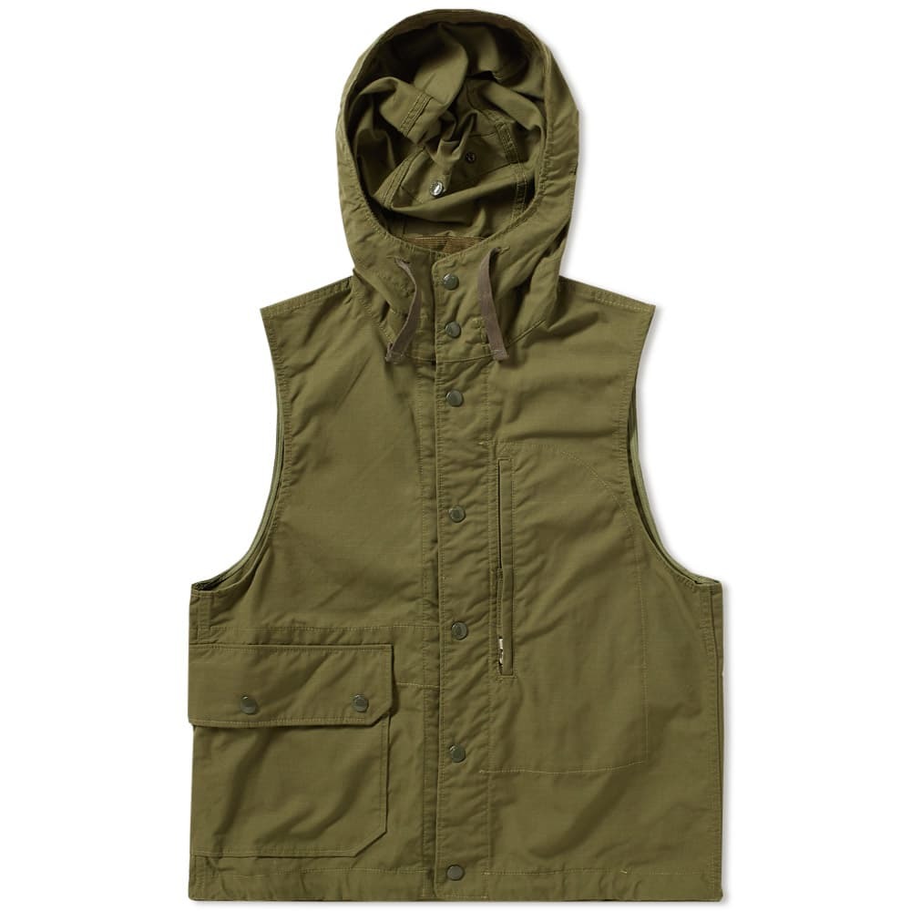 Engineered Garments Field Vest Green Engineered Garments