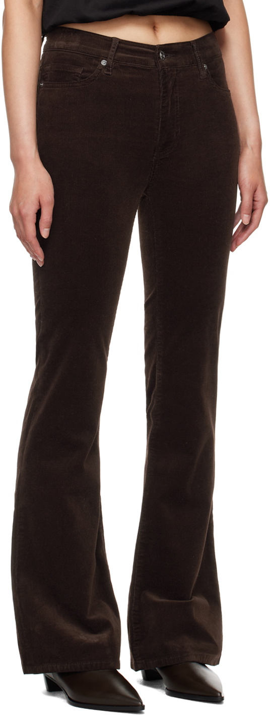 FRAME Brown 'Le Easy Flare' Jeans Frame Denim