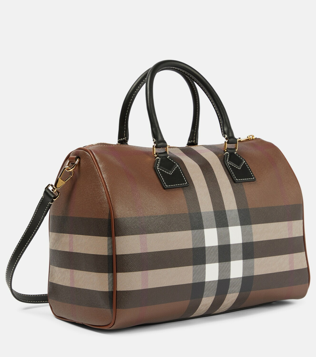 Burberry - Checked canvas tote Burberry