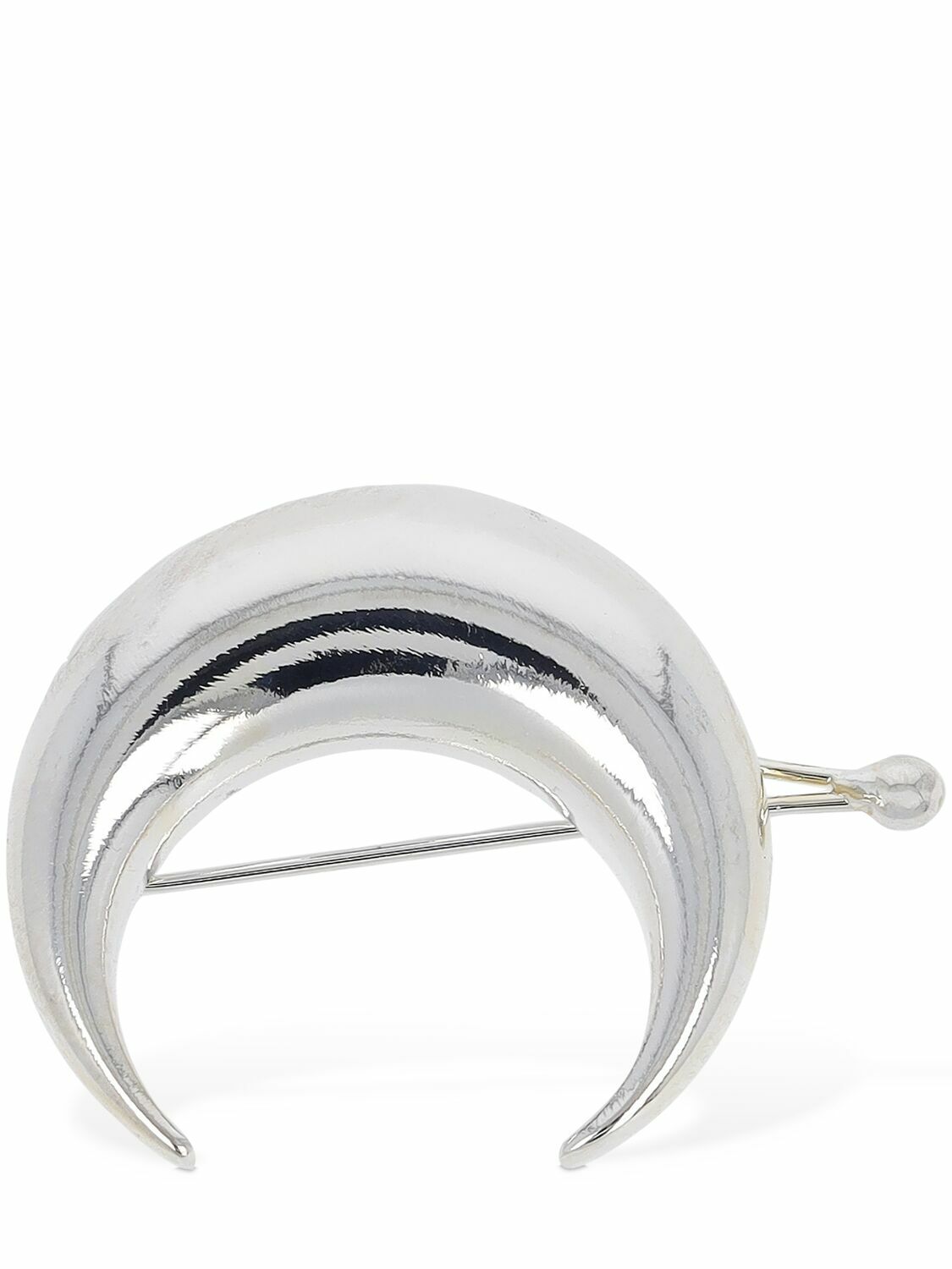 MARINE SERRE Regenerated Tin Moon Hair Clip Marine Serre