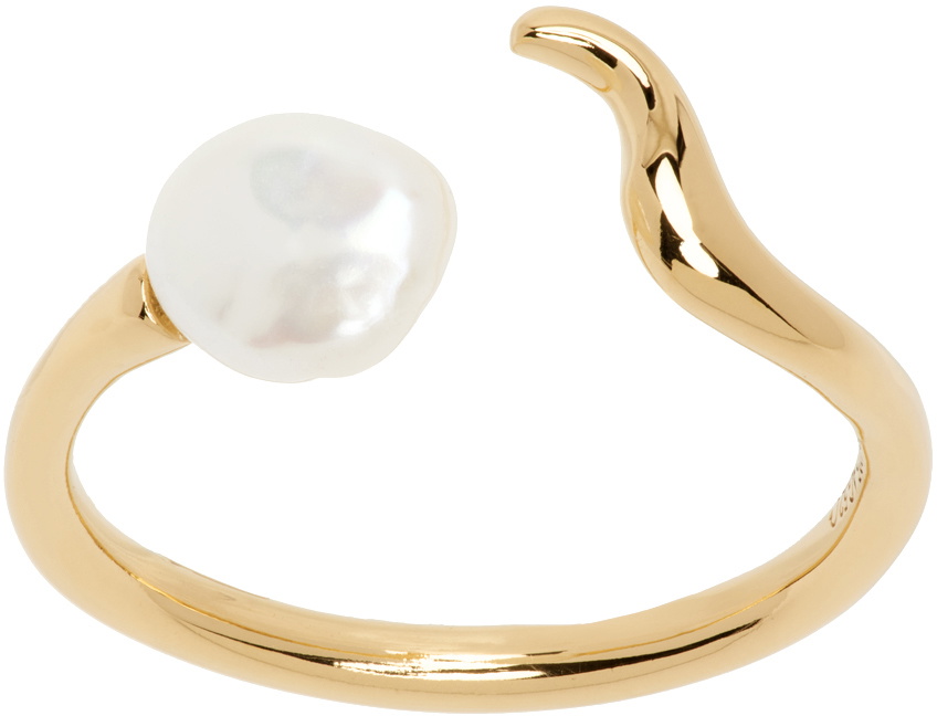 Maria Black Gold Moonshine Ring Maria Black