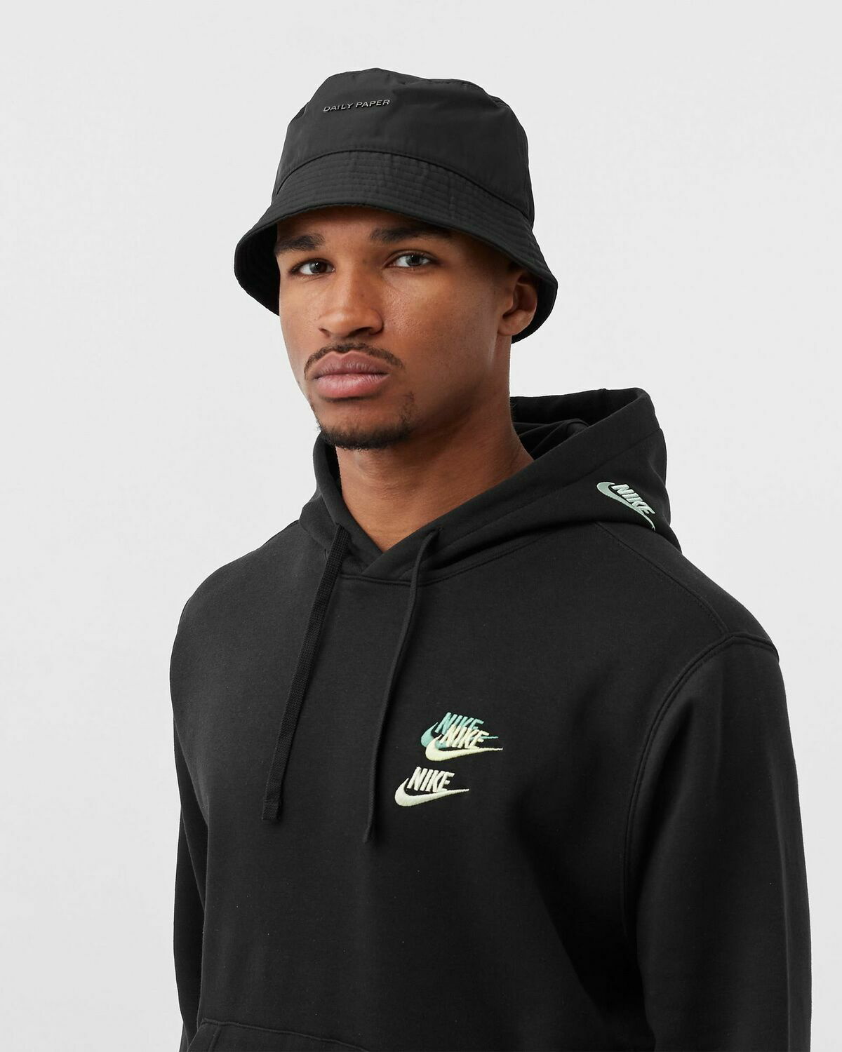 Daily Paper Ebucket Hat Black - Mens - Hats Daily Paper