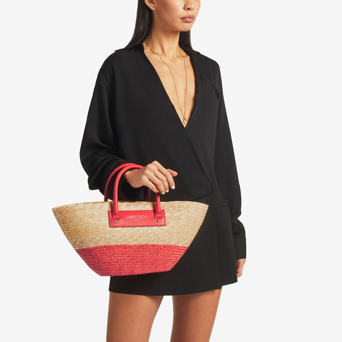 Jimmy Choo Beach Basket Tote/S Handbag Jimmy Choo