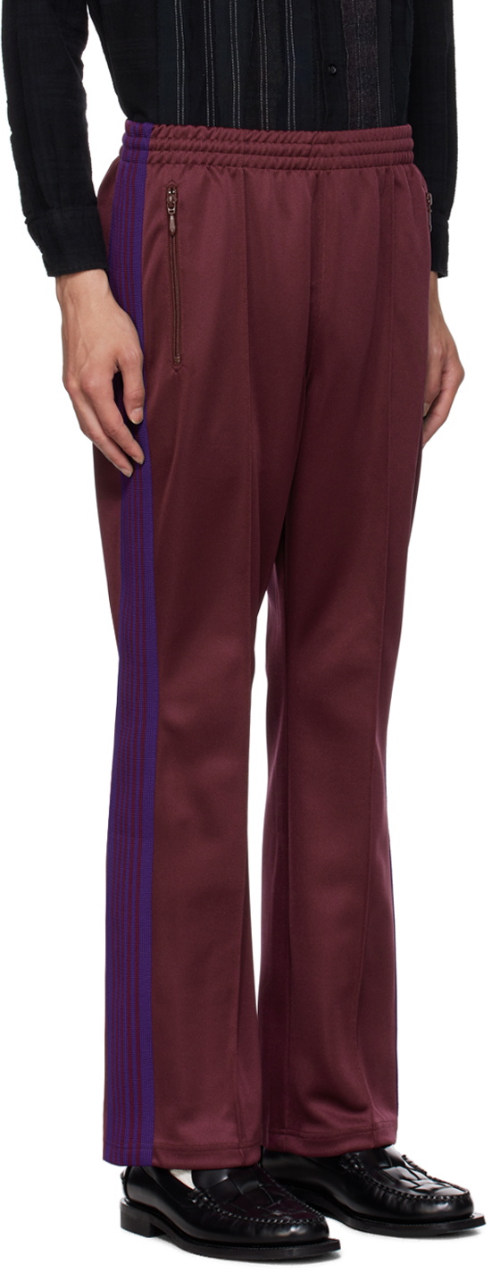 NEEDLES Burgundy Drawstring Track Pants Needles