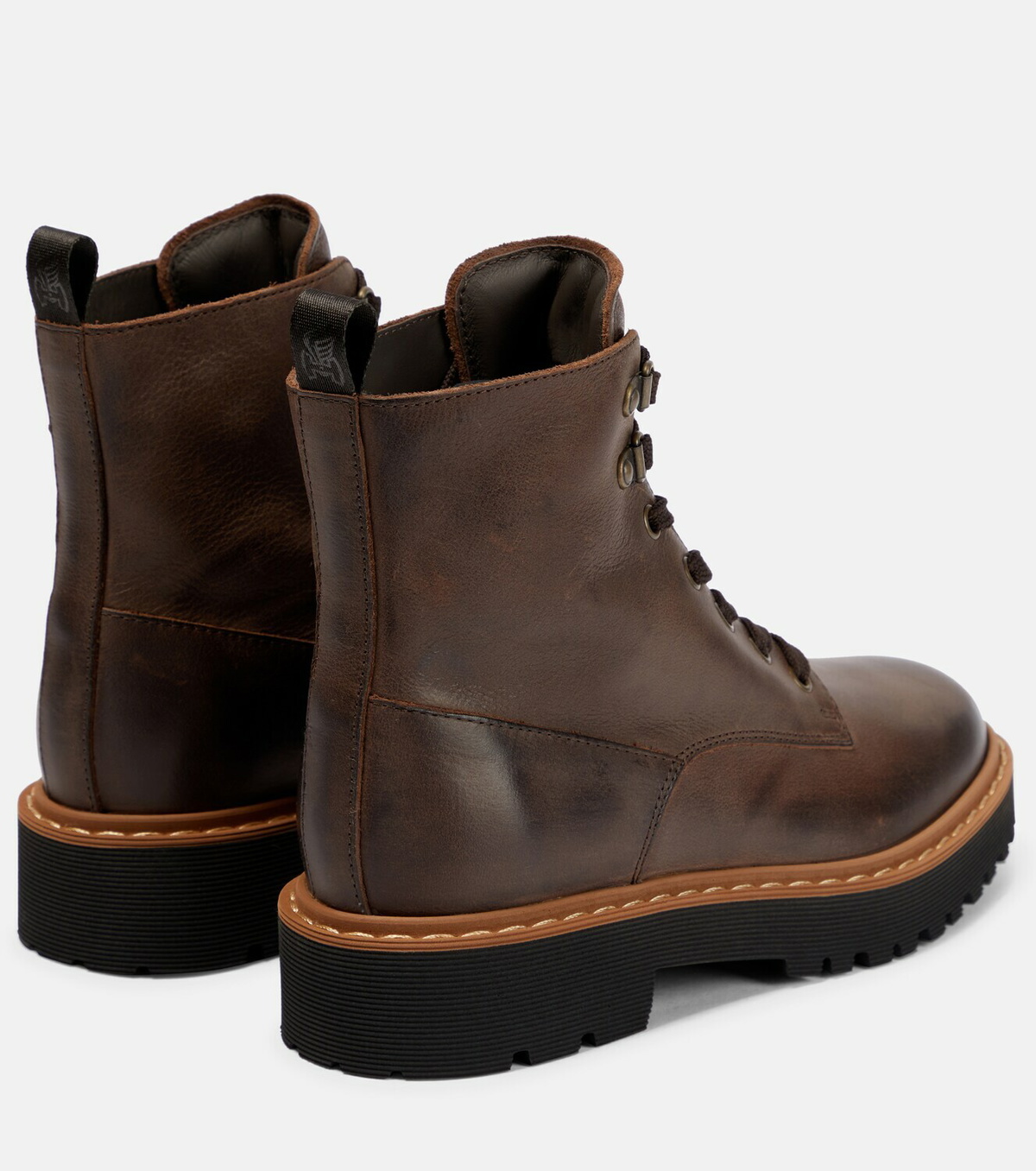 Hogan Leather ankle boots Hogan
