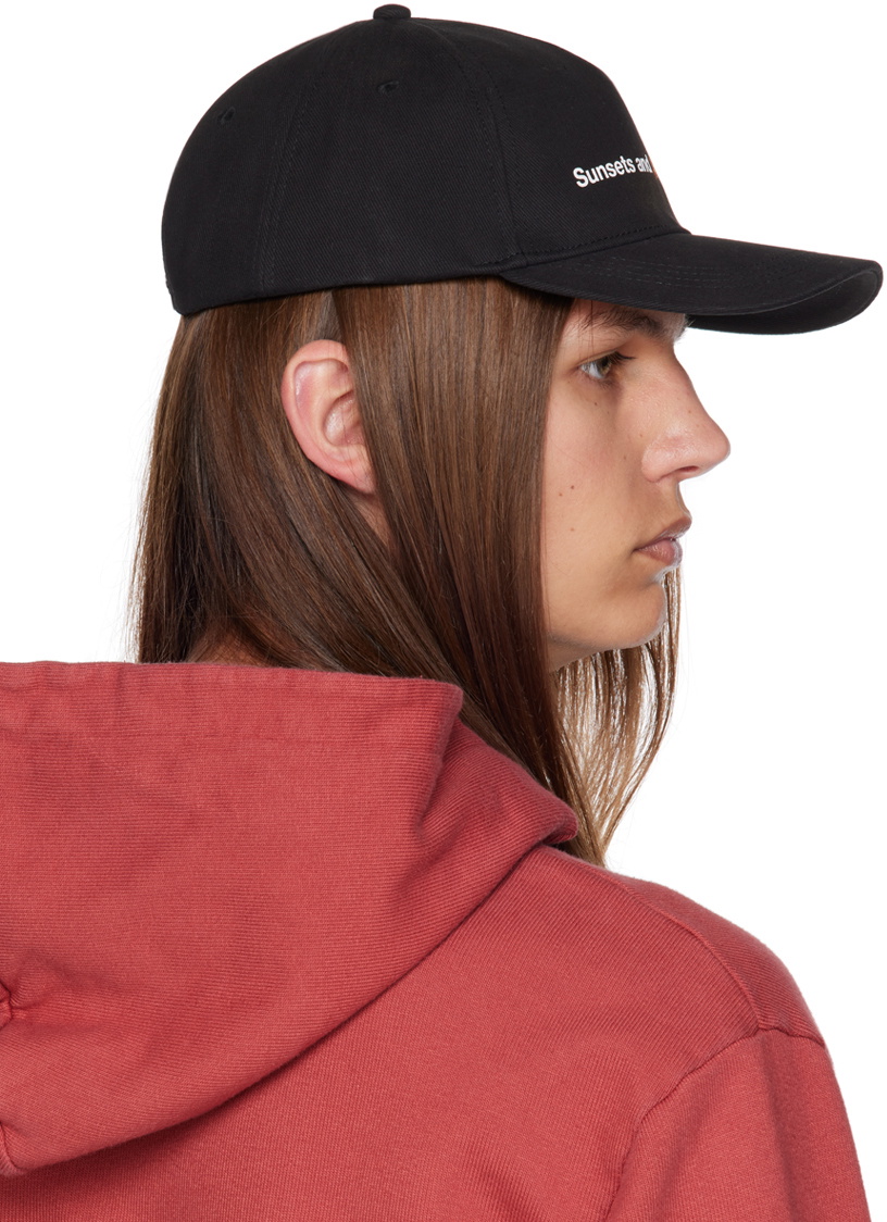 Palm Angels Black Sunsets Cap Palm Angels