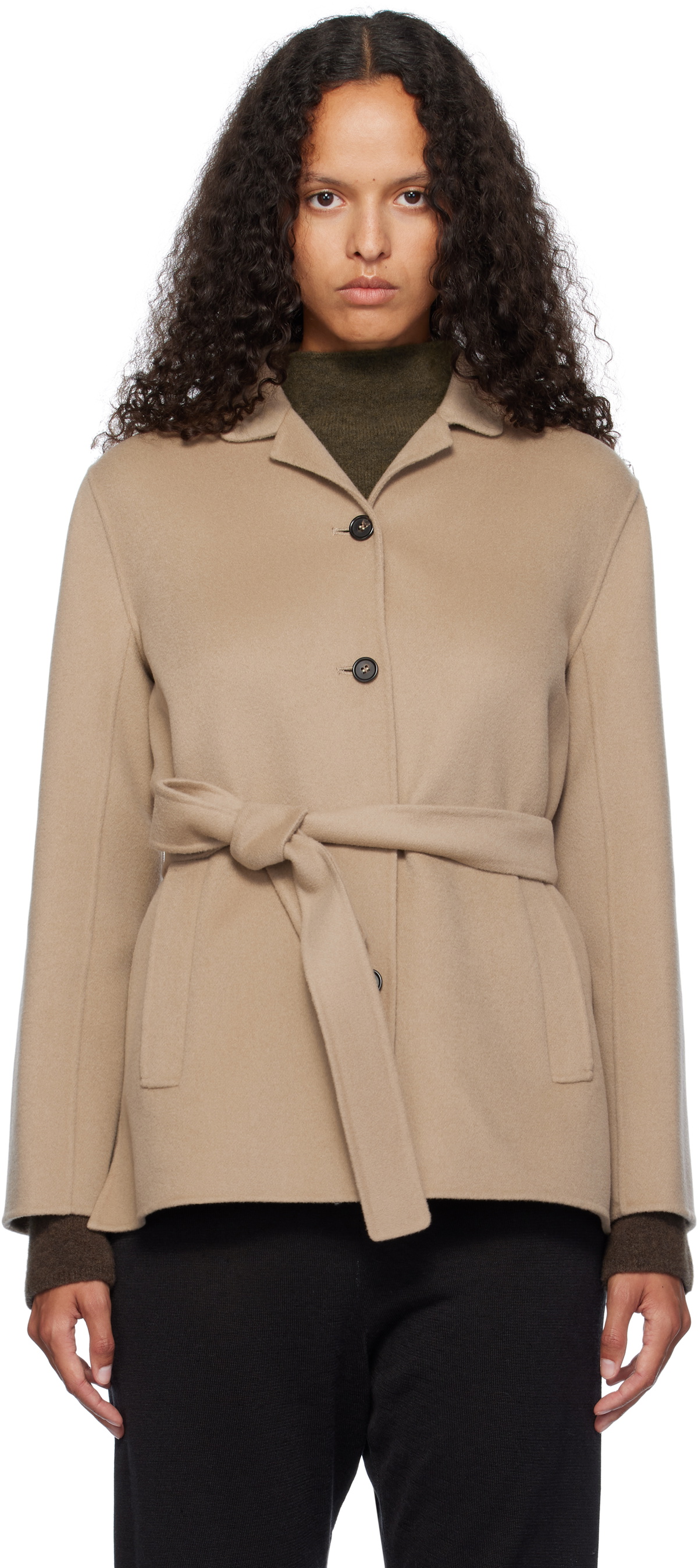 Max Mara Beige Fiabe Jacket Max Mara