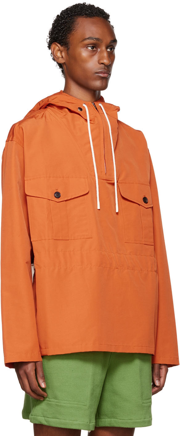 Bode Orange Tie Jacket Bode