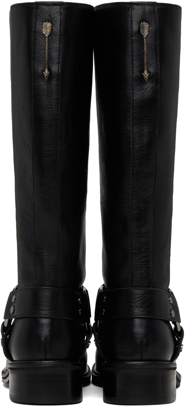 NEUTE Black Trinity Motorcycle Boots