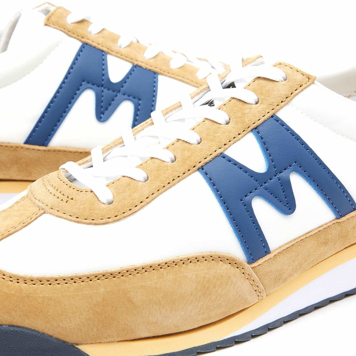 Karhu Men's Mestari Sneakers in Curry/True Navy Karhu