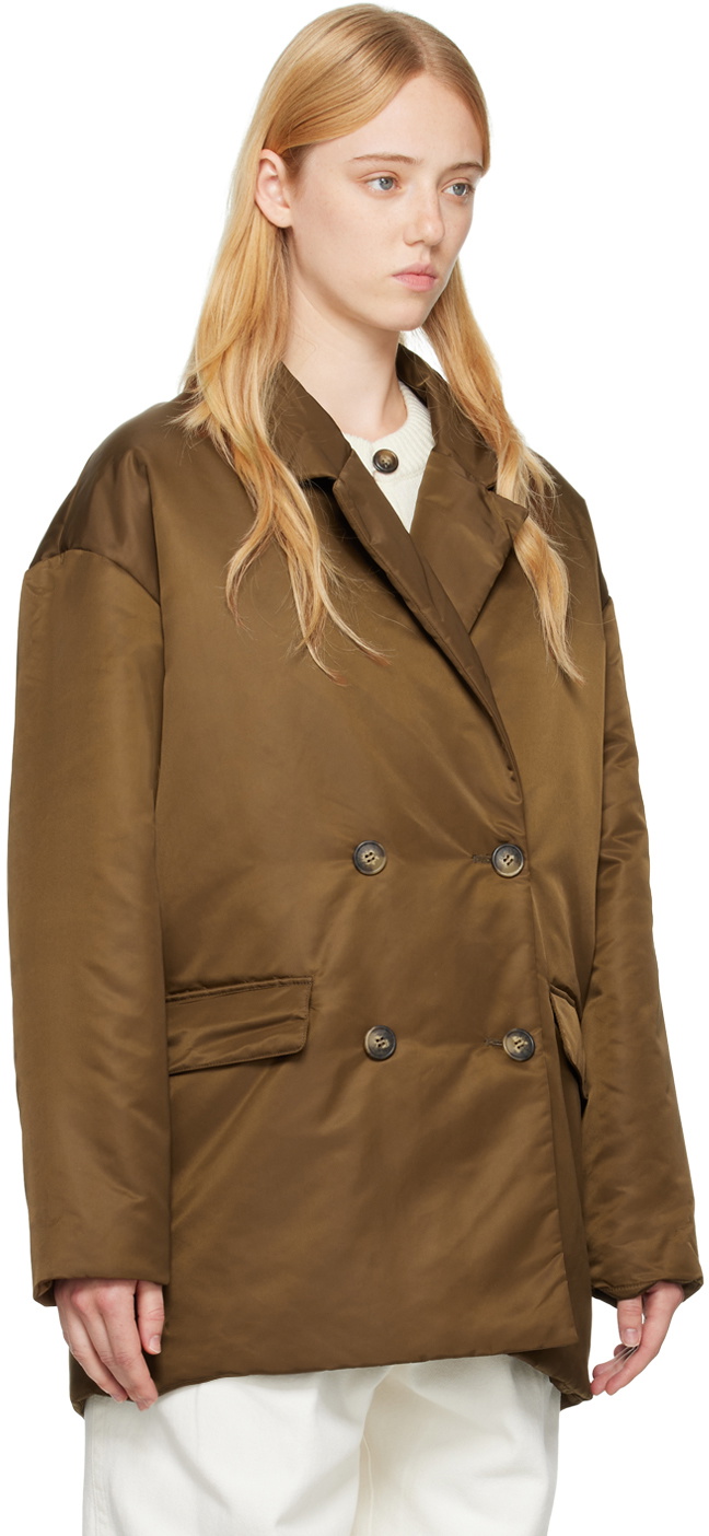 Loulou Studio Brown Solan Jacket Loulou Studio