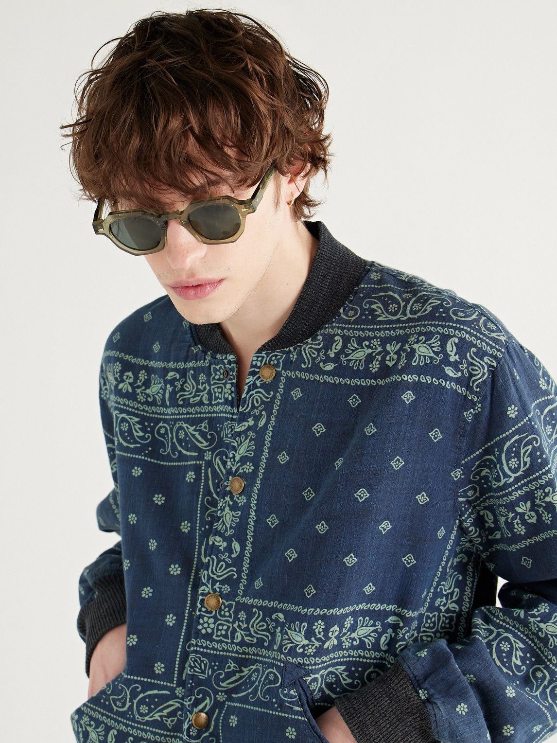 AHLEM - Beck Round-Frame Acetate Sunglasses AHLEM