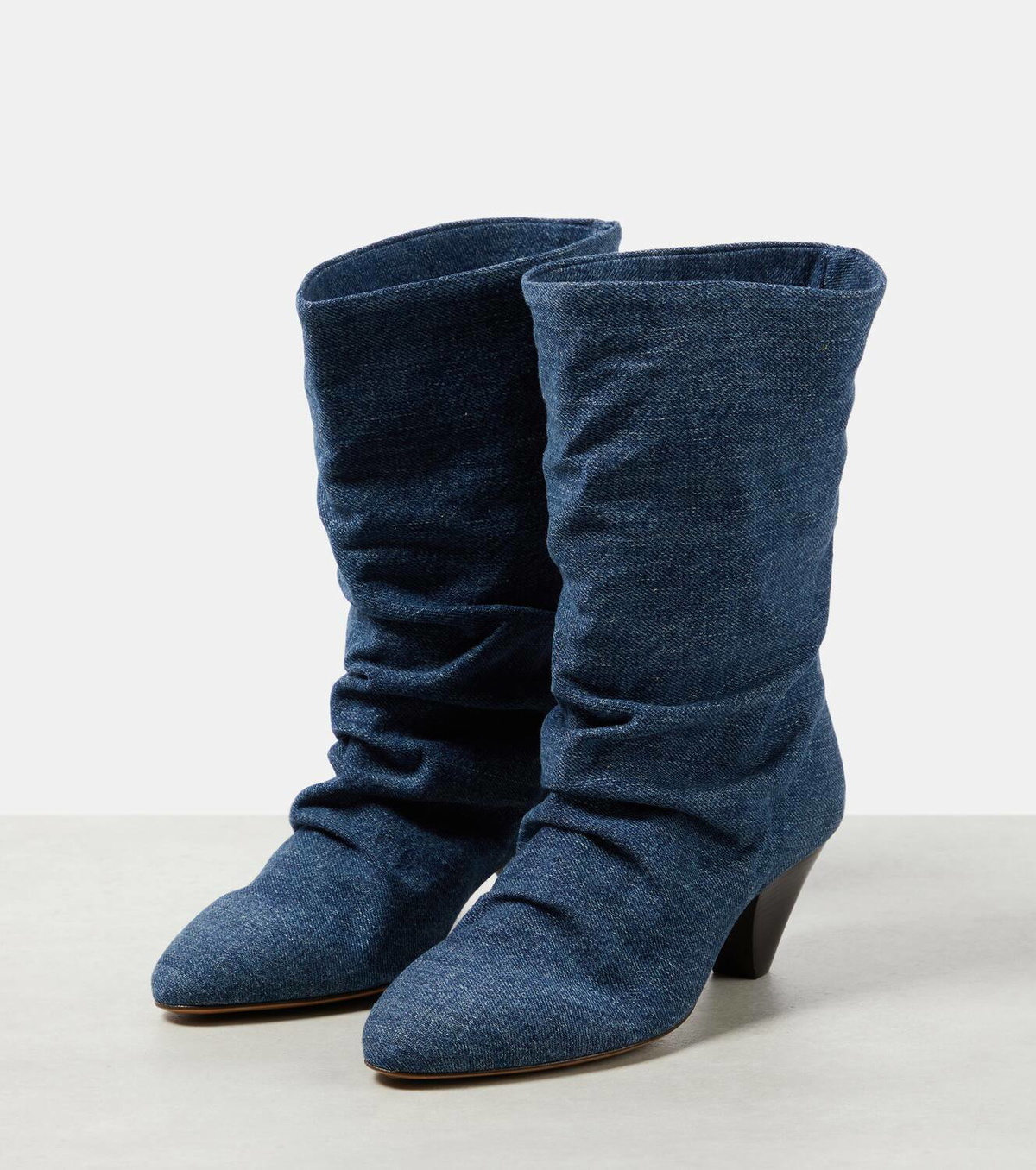 Isabel Marant Reachi denim ankle boots Isabel Marant