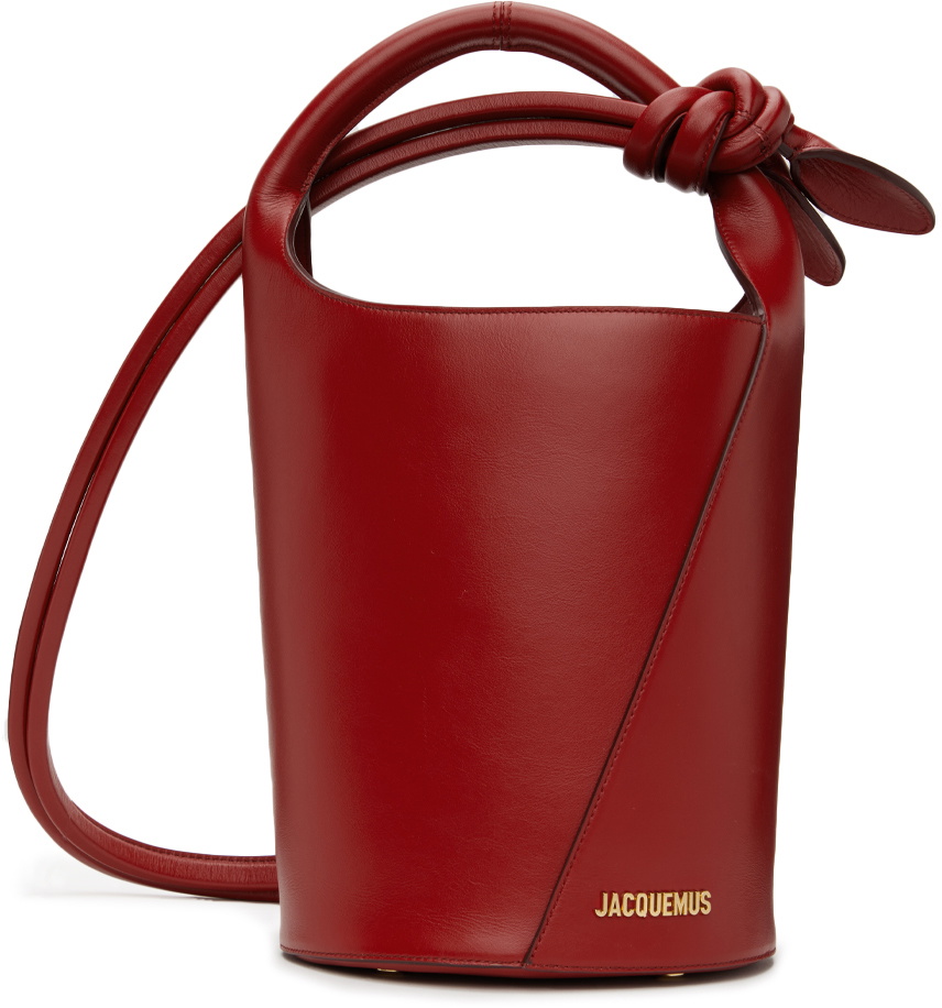 Jacquemus Red 'Le petit Tourni' Bag Jacquemus