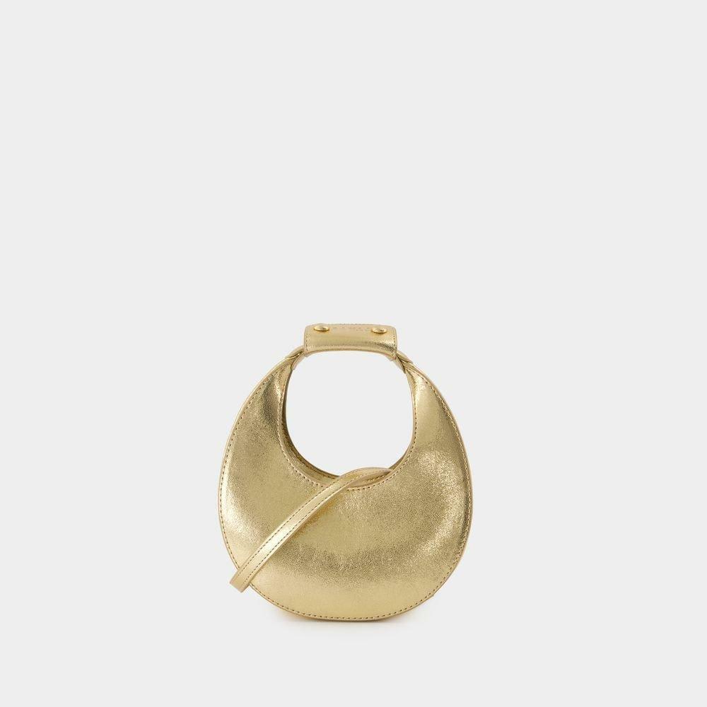 STAUD Goodnight Moon Logo Embossed Tote Bag Staud