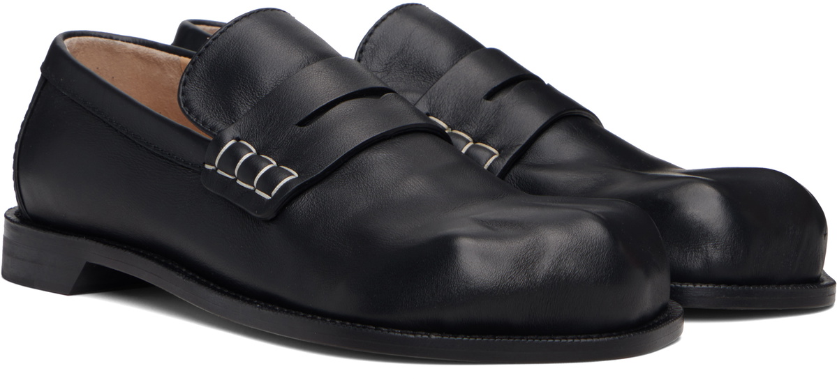 JW Anderson Black Paw Loafers JW Anderson