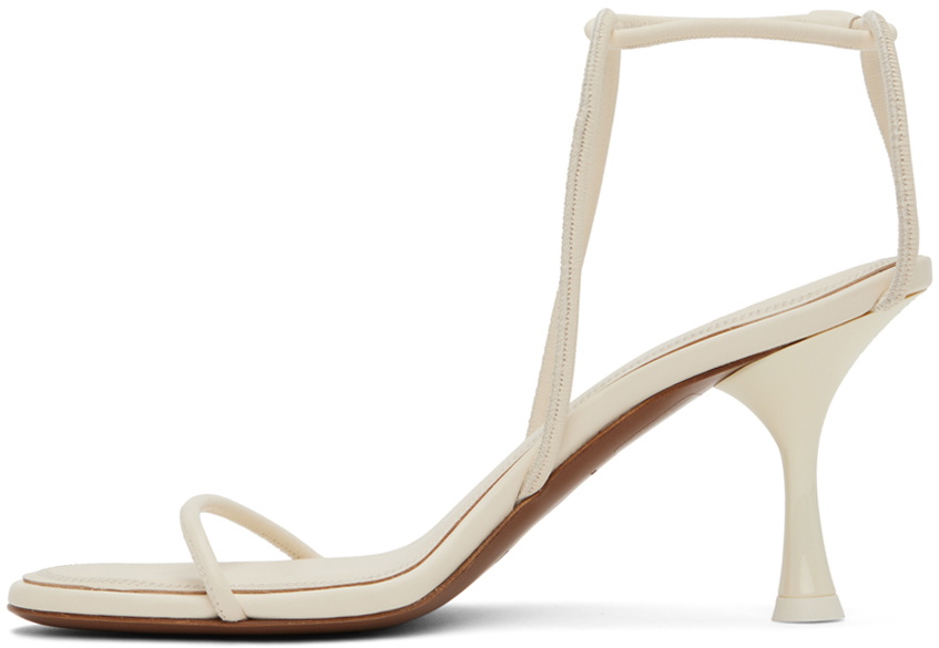 NEOUS White Nenque Heeled Sandals NEOUS