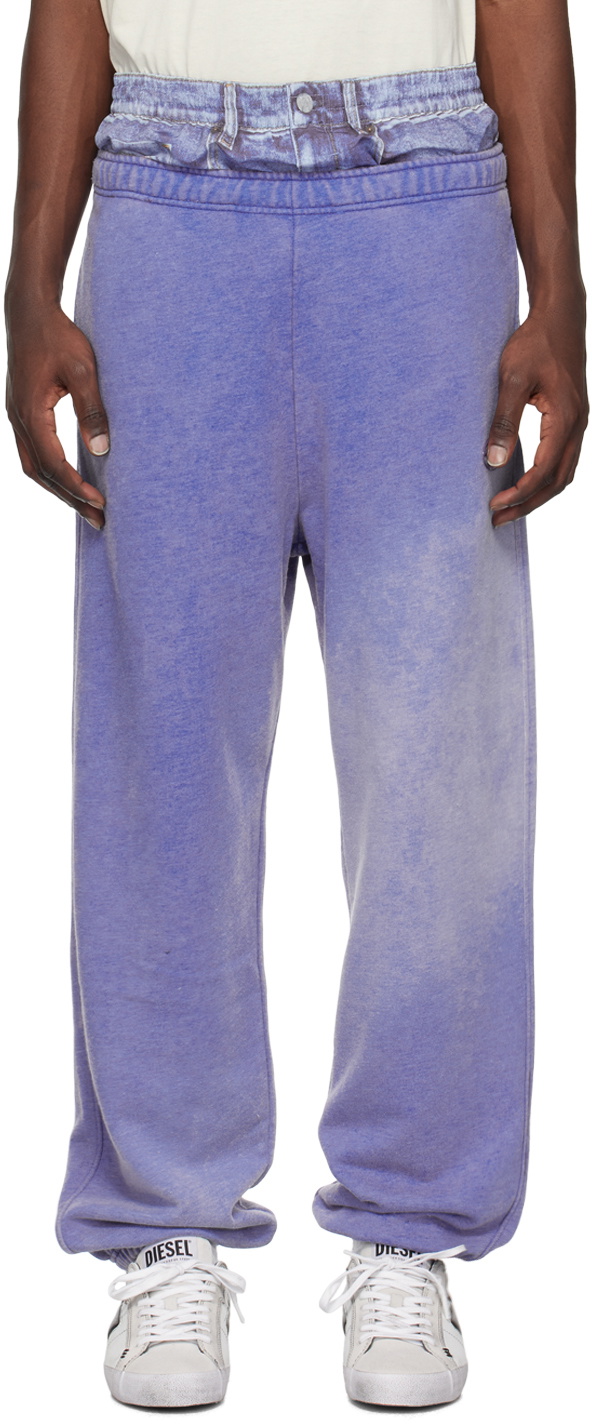 Diesel Purple P-Marky Sweatpants Diesel