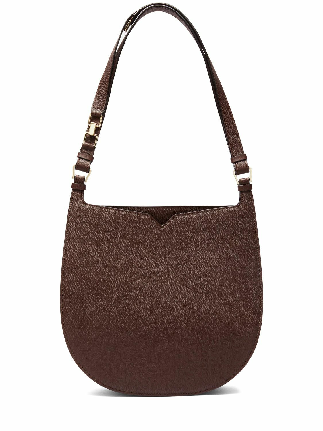VALEXTRA - Medium Hobo Weekend Leather Shoulder Bag Valextra