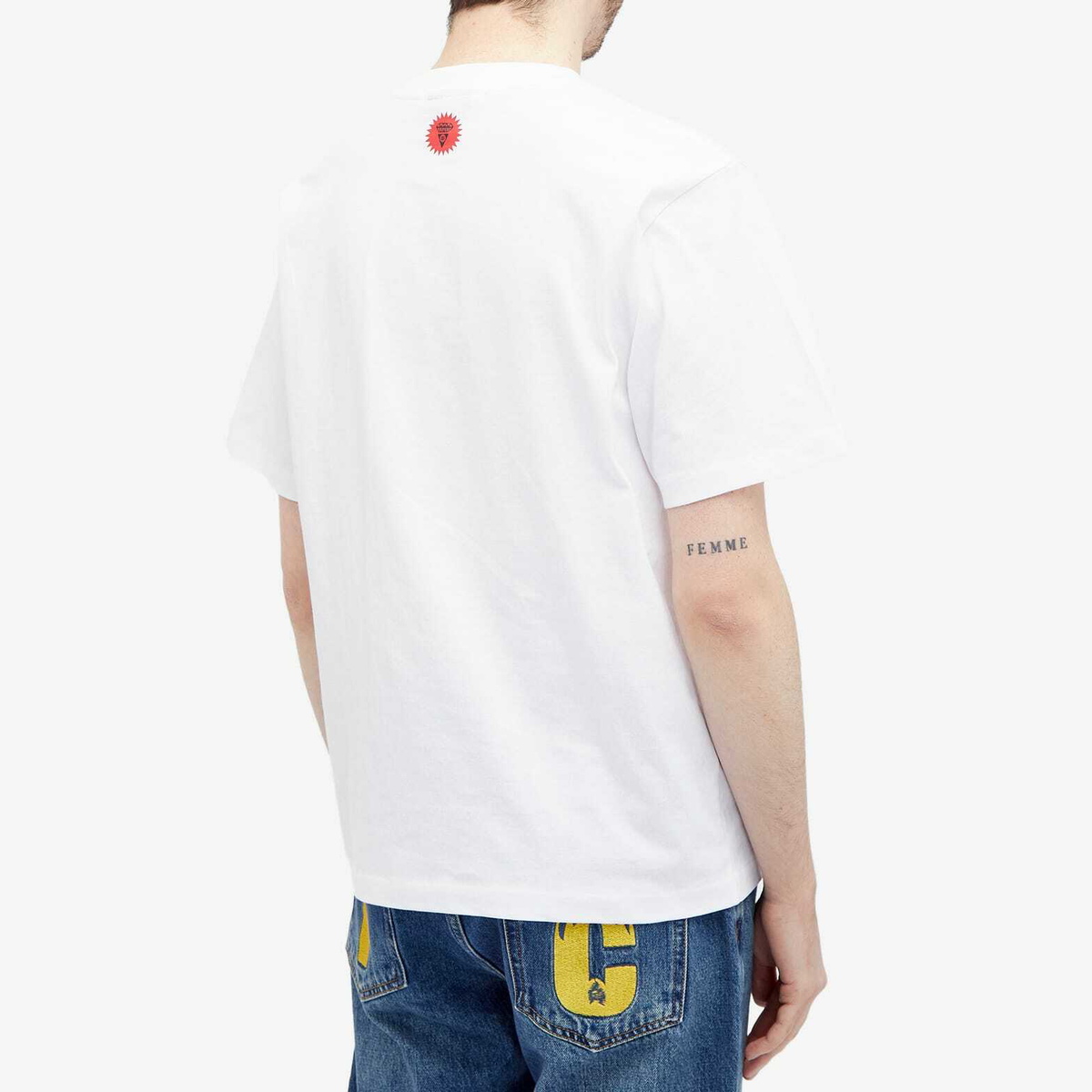 ICECREAM Men's Drippy T-Shirt in White ICECREAM