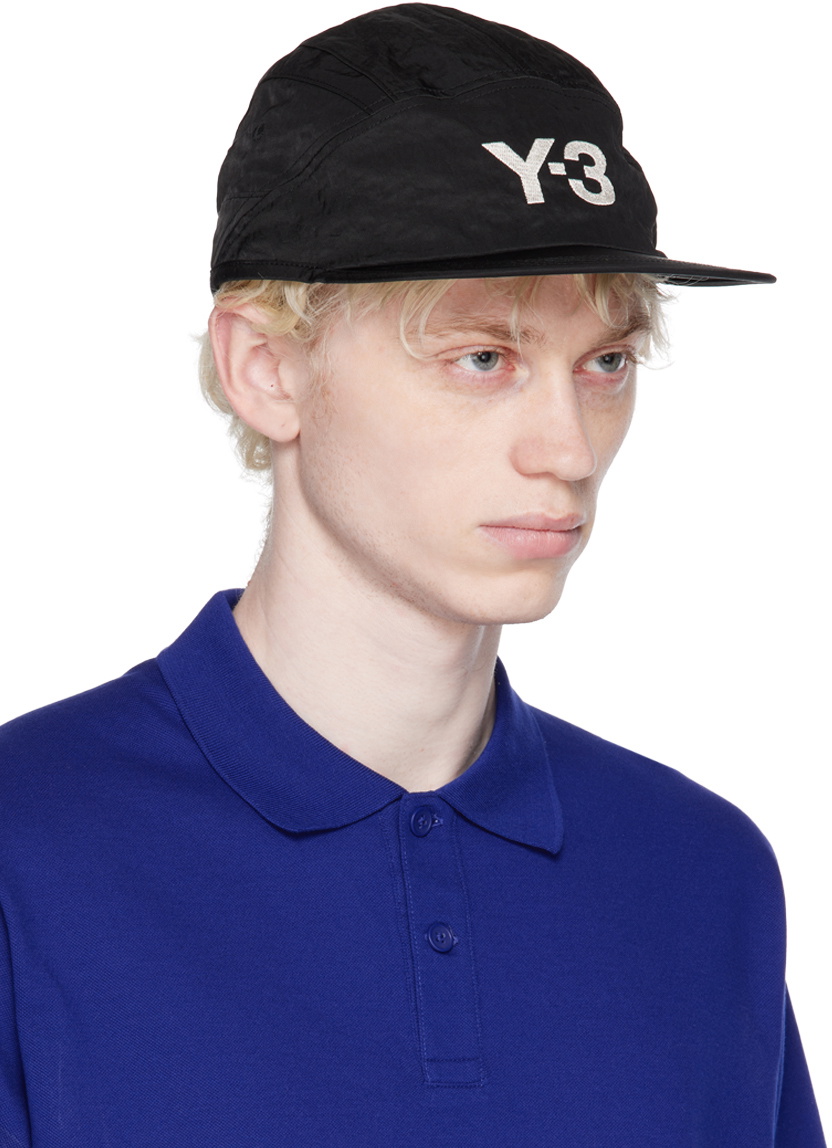 Y-3 Black Running Cap Y-3