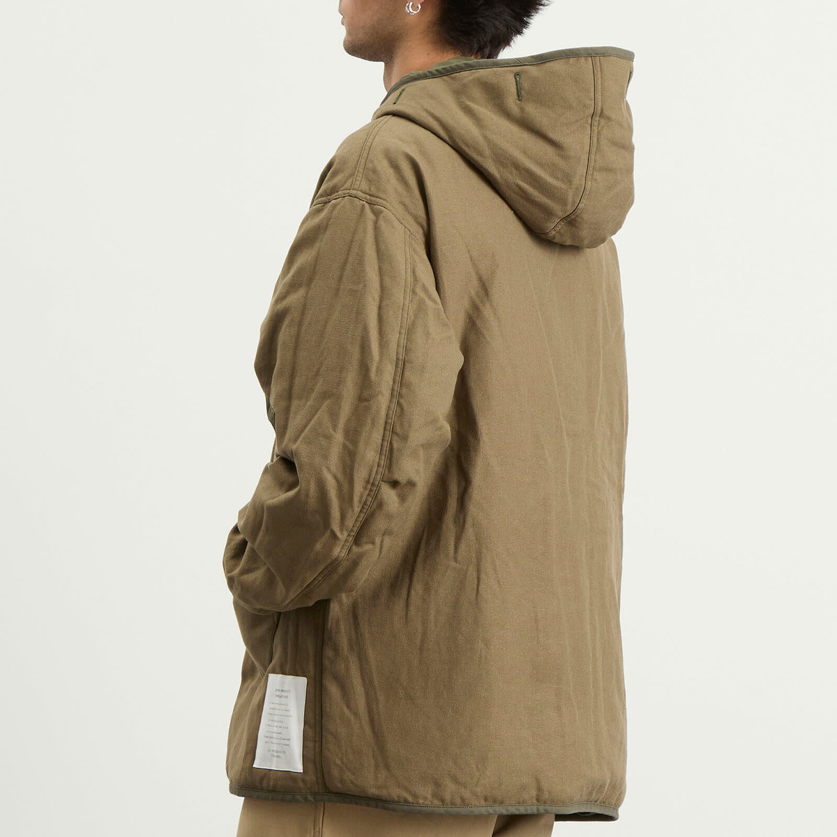 Visvim Men's Greely Corps Down Parka Jacket in Olive Visvim