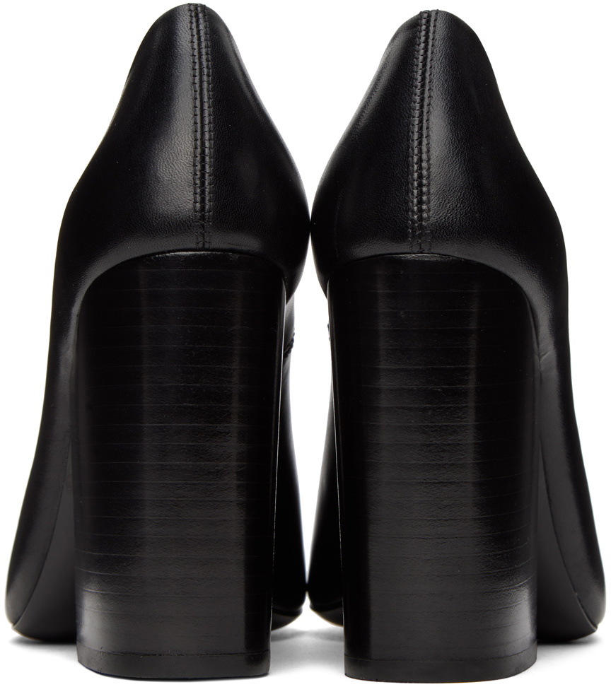 LEMAIRE Black Leather Heels Lemaire