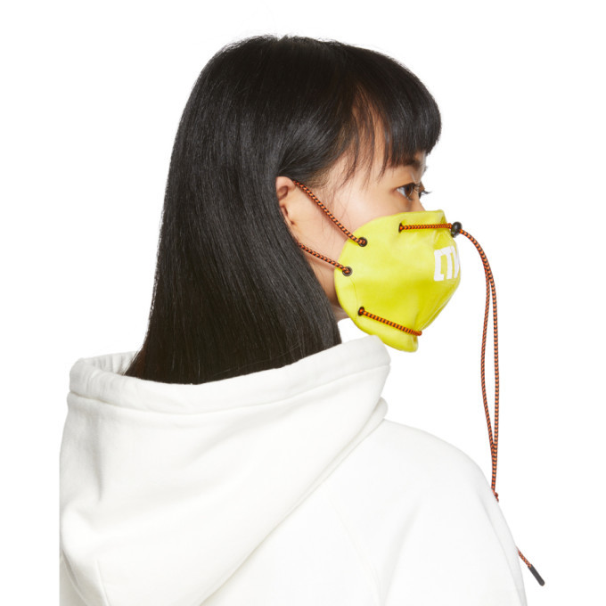 Heron Preston Yellow Style Pollution Mask Heron Preston
