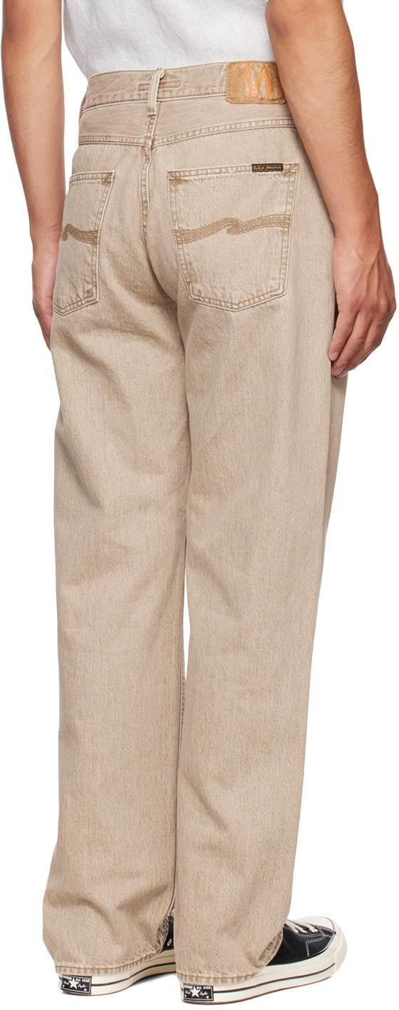 Nudie Jeans Beige Tuff Tony Jeans Nudie Jeans Co