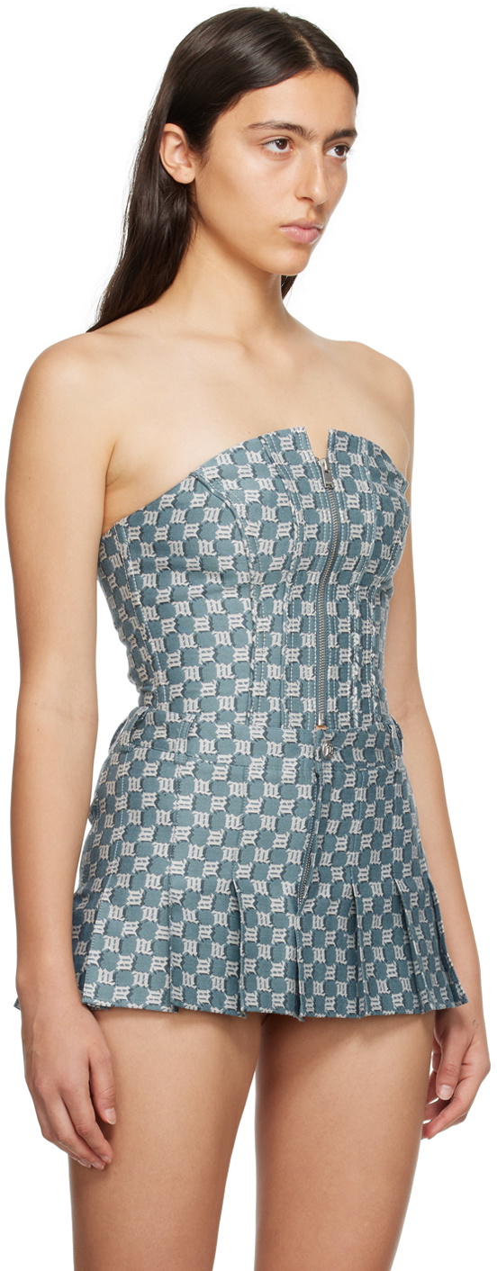 MISBHV Blue Monogram Tank Top MISBHV