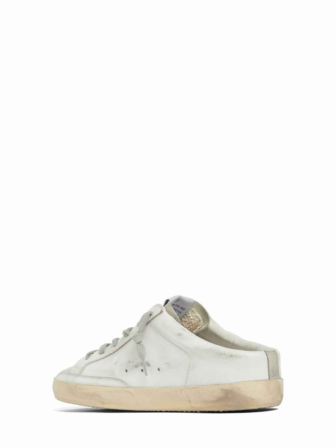 GOLDEN GOOSE - 20mm Super Star Sabot Mule Sneakers Golden Goose Deluxe ...