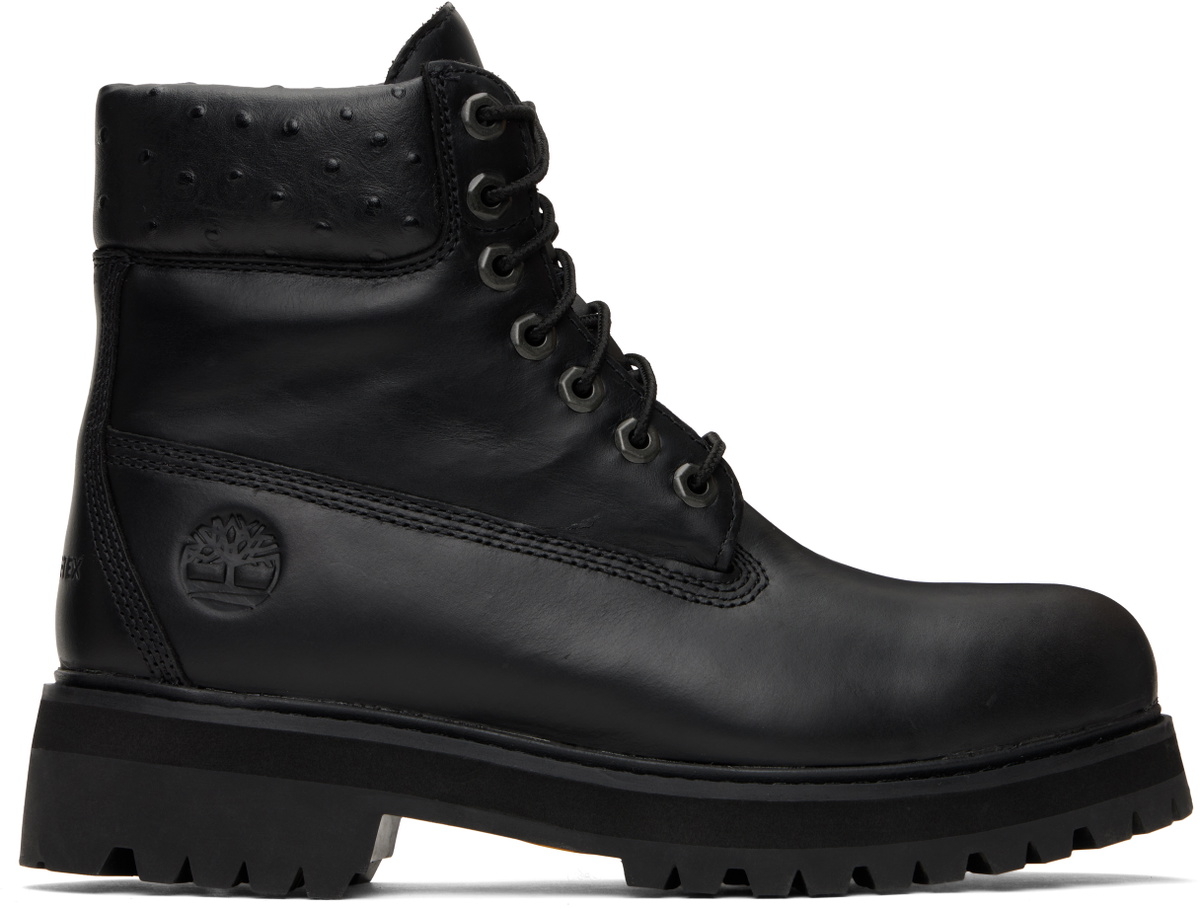 Timberland Black 6 Inch GTX Boots Timberland