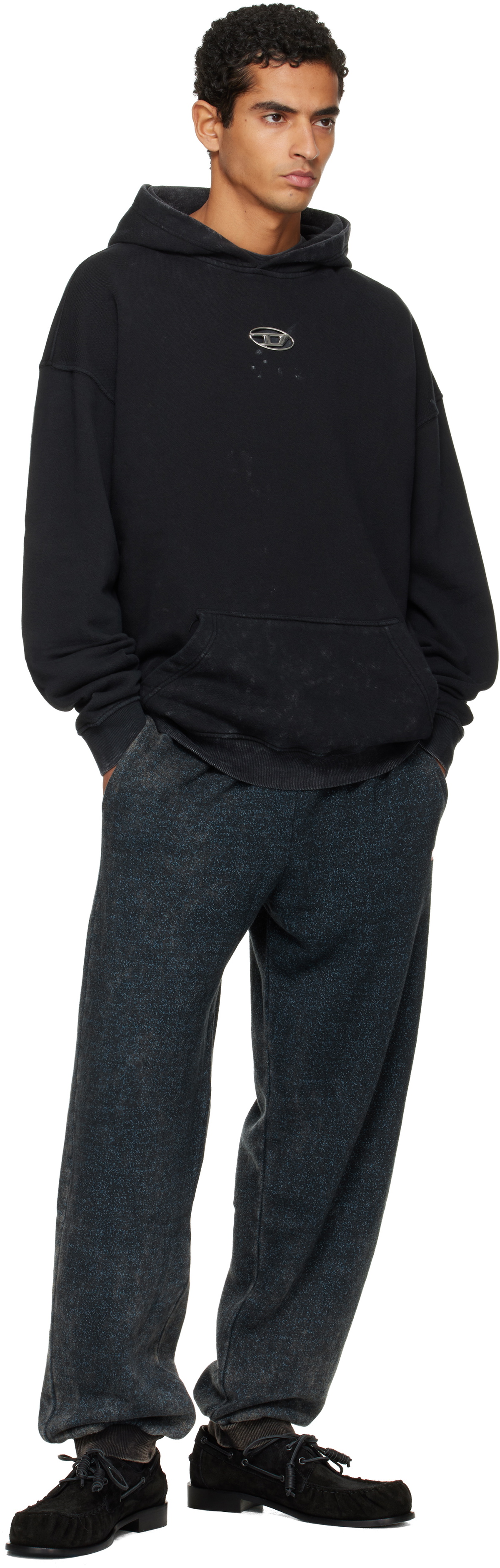 Diesel Black S-Boxt-Hood-T10 Hoodie Diesel