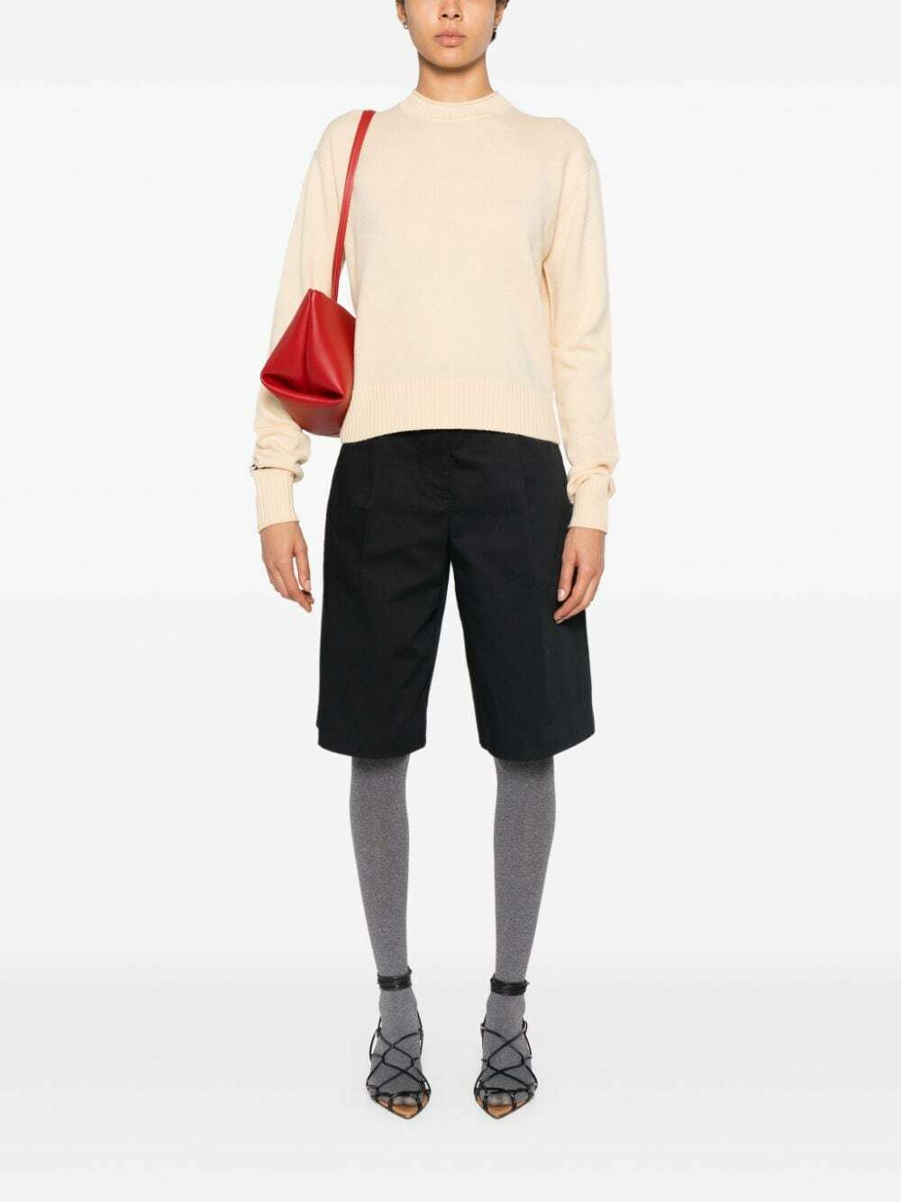 SPORTMAX - Wool Crewneck Sweater Sportmax