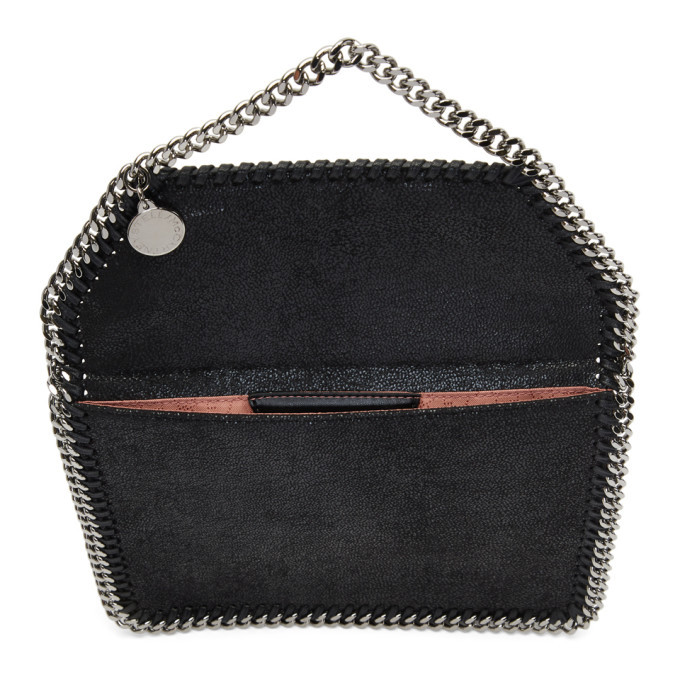 Stella McCartney Black Mini Falabella Crossbody Bag Stella McCartney
