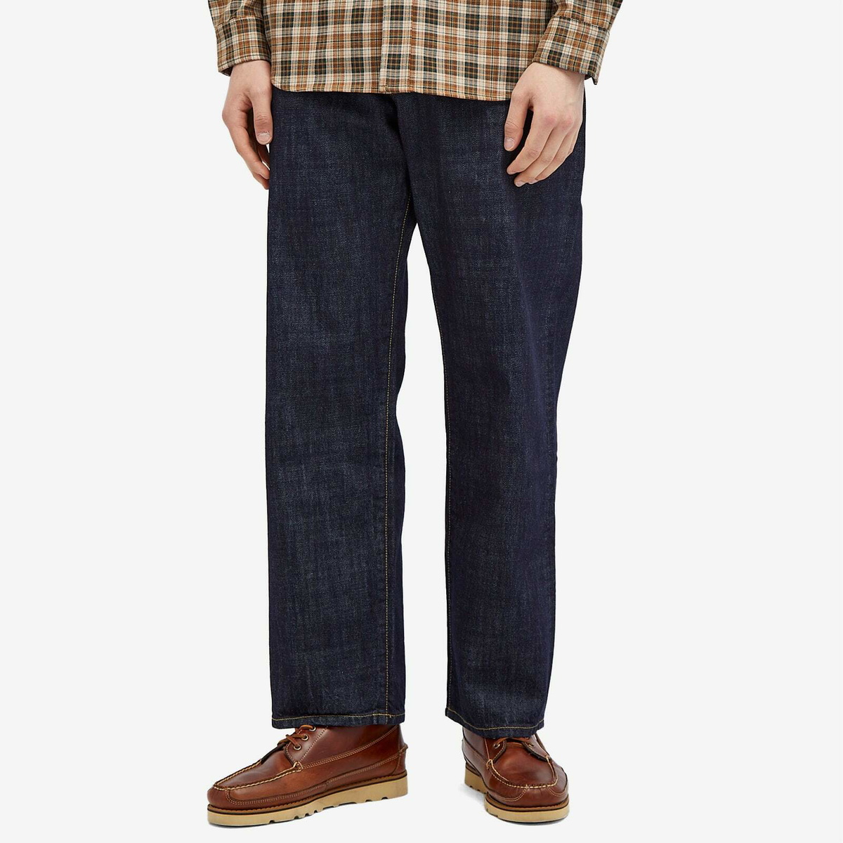 Uniform Bridge Men's Selvedge Denim Jeans in Indigo Uniform Bridge