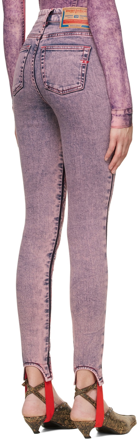 Diesel Pink Skinny Jeans Diesel