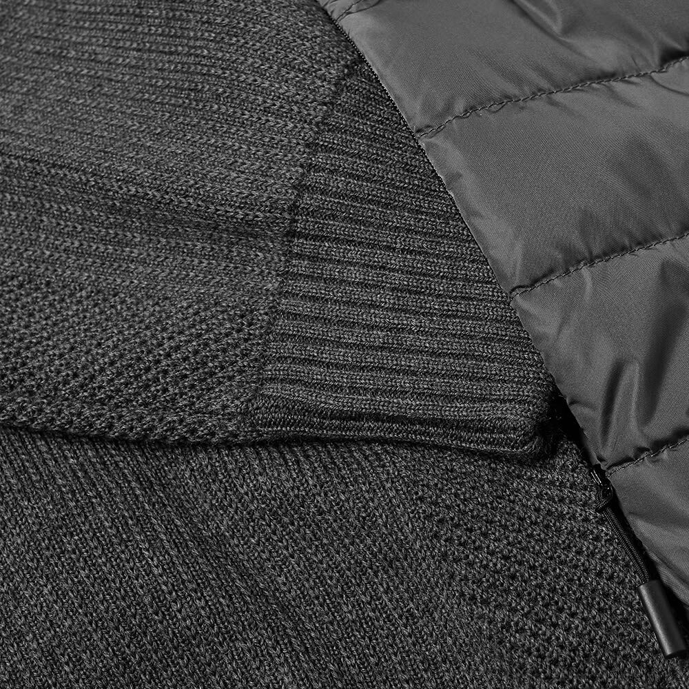 Canada Goose Men's Hybridge Knit Jacket in Iron Grey Canada Goose