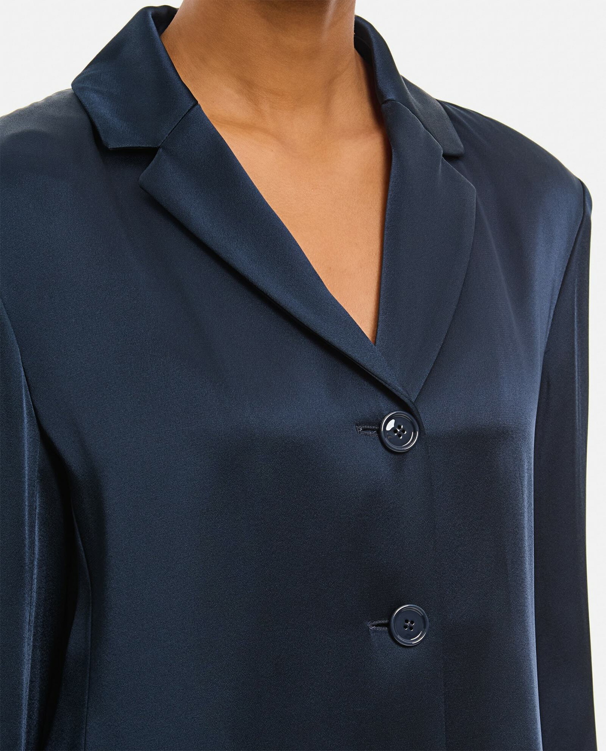 'S Max Mara Guido Satin Jacket S Max Mara