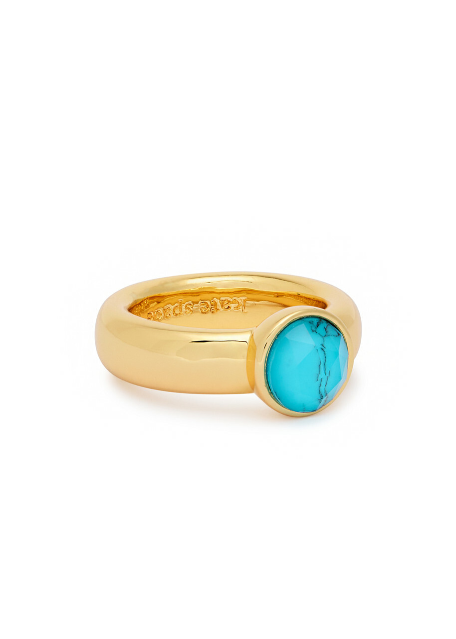 Kate Spade New York Keep Sparkling Ring Turquoise Kate Spade New York