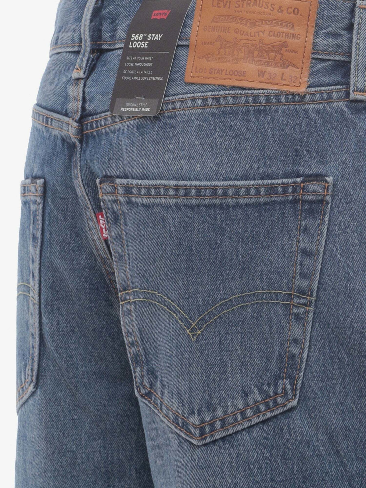 Levi's Jeans Blue Mens Levi's Red