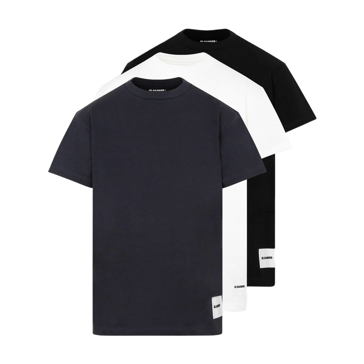 Jil Sander 3 Pack Multicolor Organic Cotton T-shirt Jil Sander