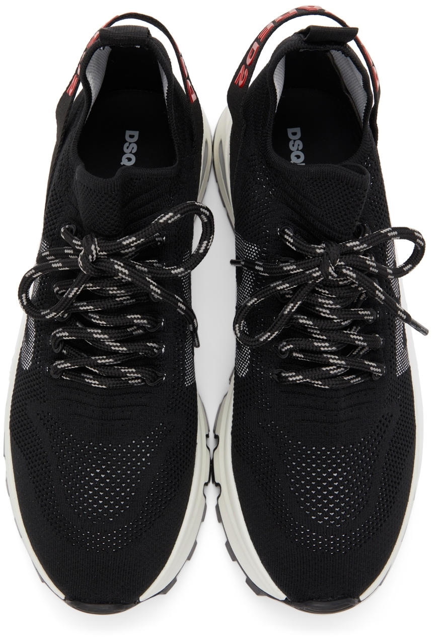 Dsquared2 Black Run DS2 Logo Sneakers Dsquared2