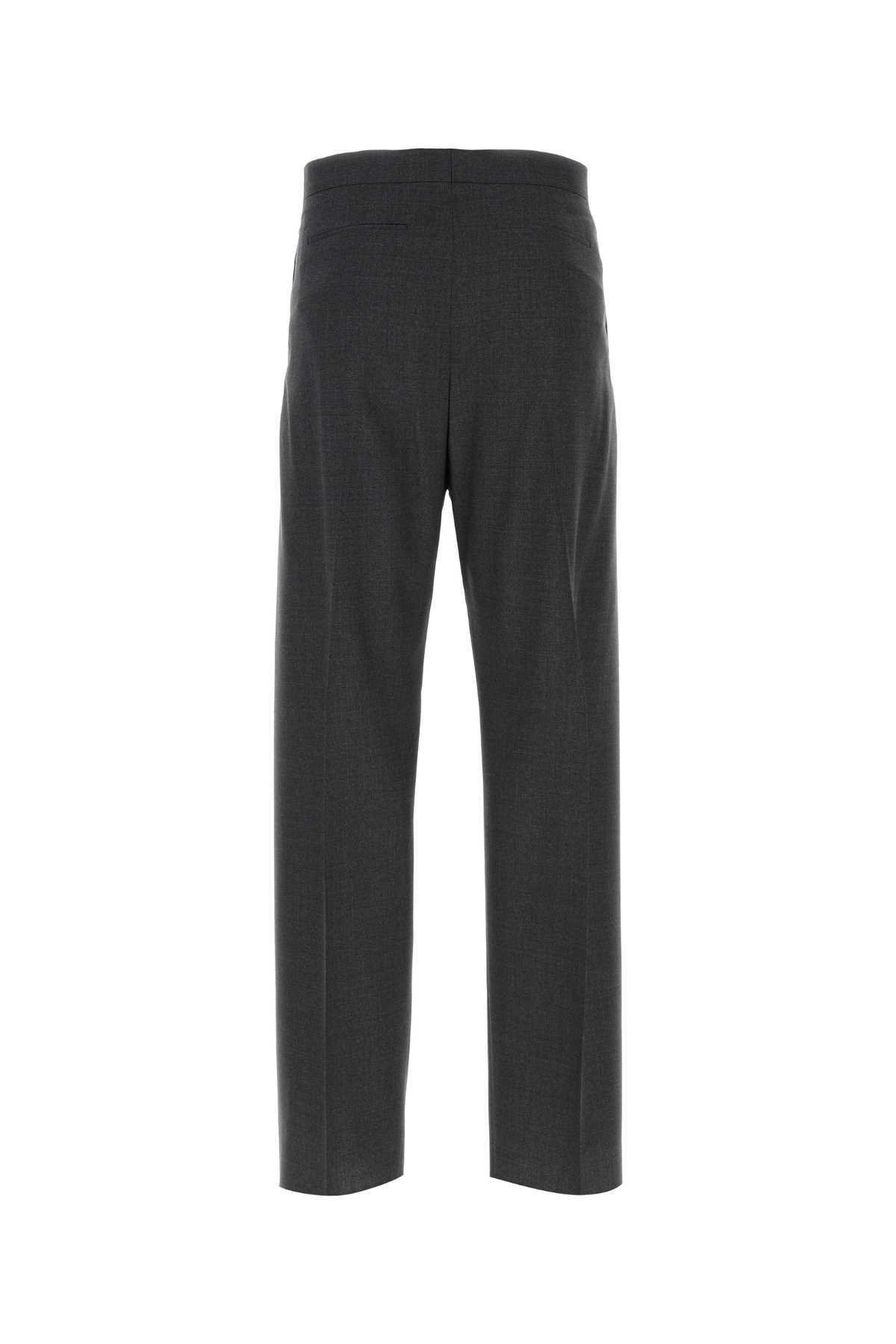 Givenchy Dark Grey Wool Pant Givenchy