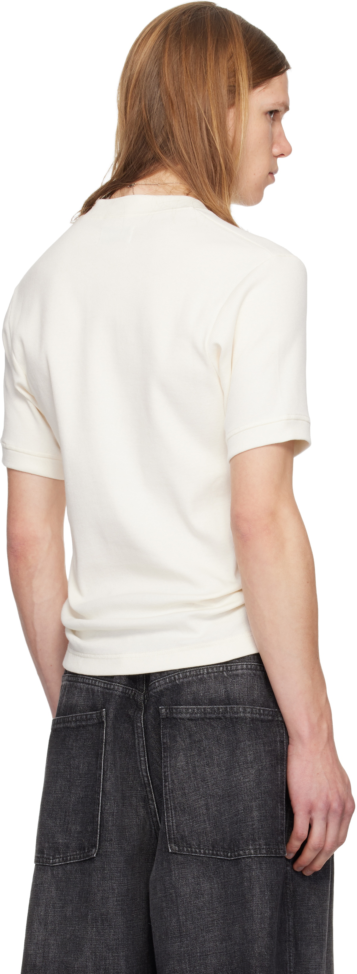 Magliano Off-White 'Nudo' Serafino Henley Magliano