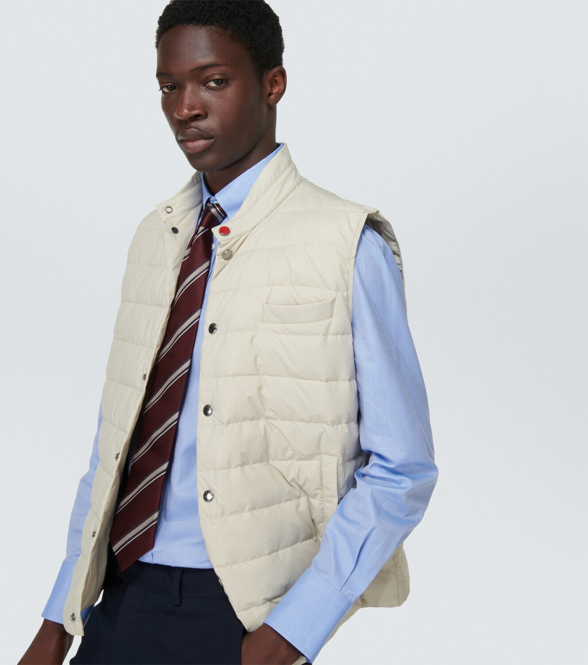 Kiton Quilted vest Kiton