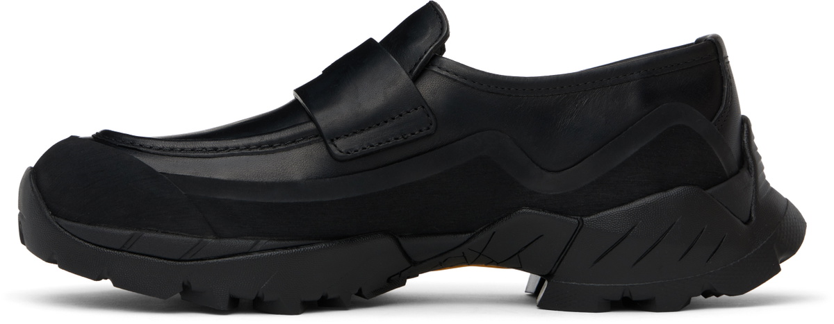 ROA Black Hybrid Loafers ROA