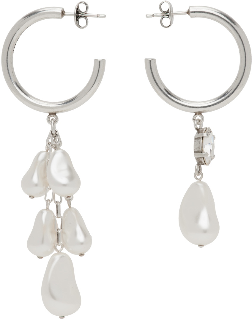 Isabel Marant Silver Rain Drop Earrings Isabel Marant