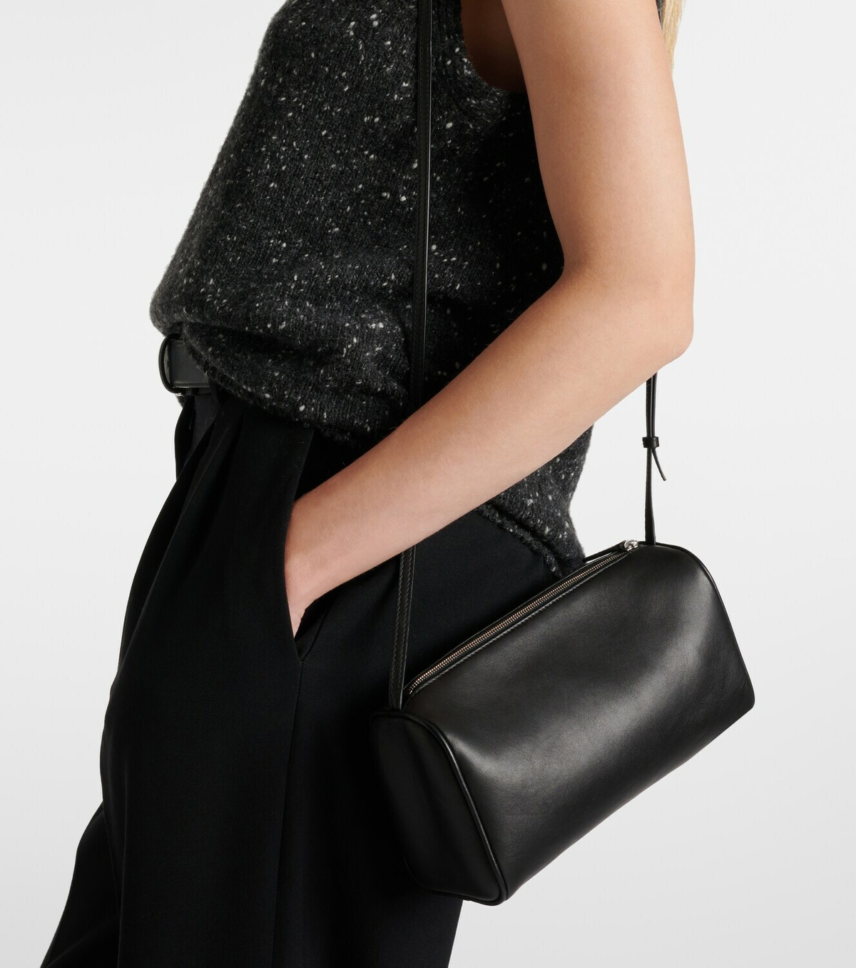 The Row '90s leather shoulder bag The Row